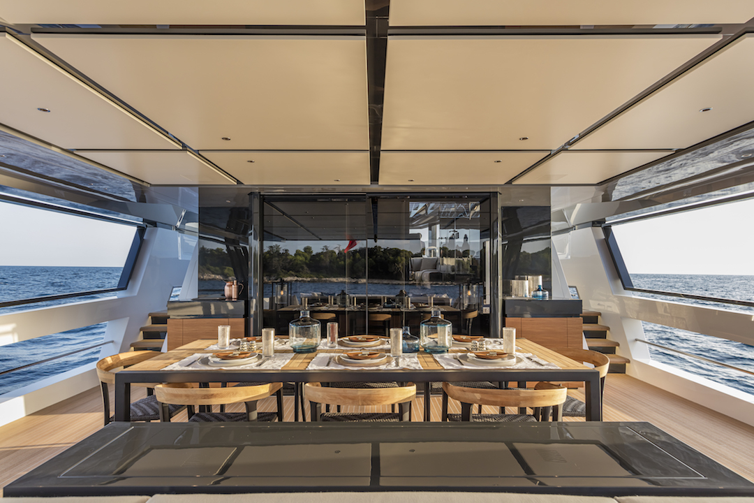 Sherpa XL by Arcadia Yachts | Yacht Interior Society