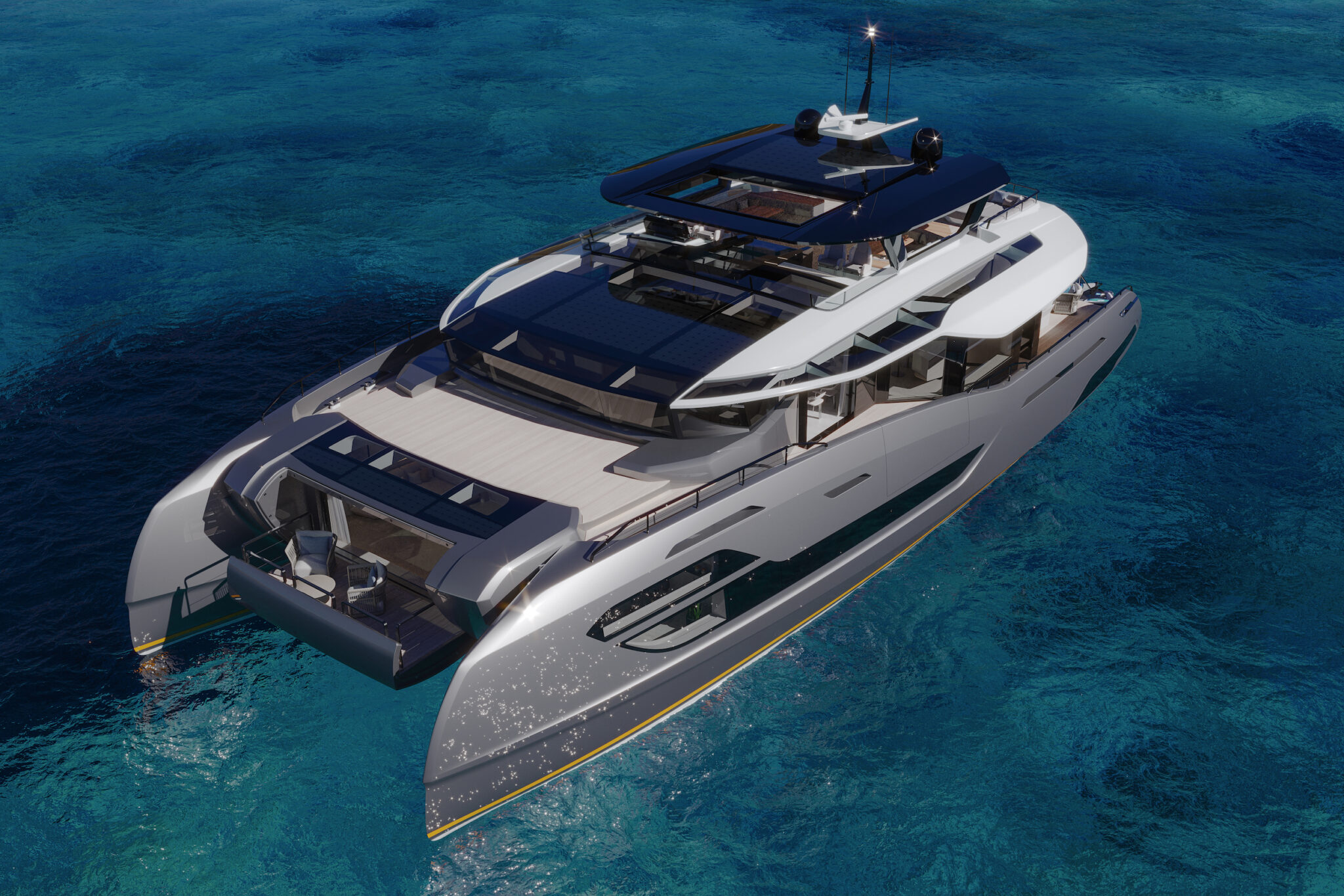Unrivaled livability with new Extra catamaran concept X30 Villa | Yacht ...