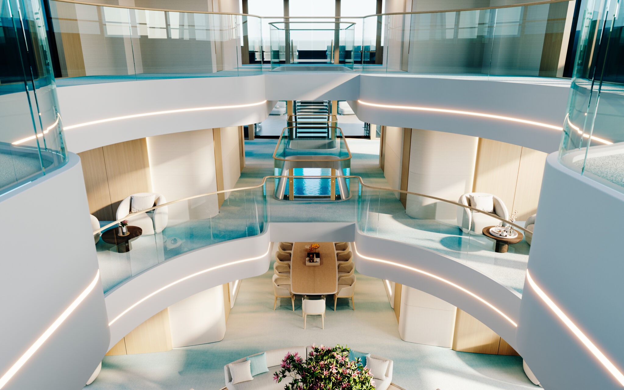 Painting a Slice of yachting life: Feadship and their superyacht concept | Yacht Interior Society