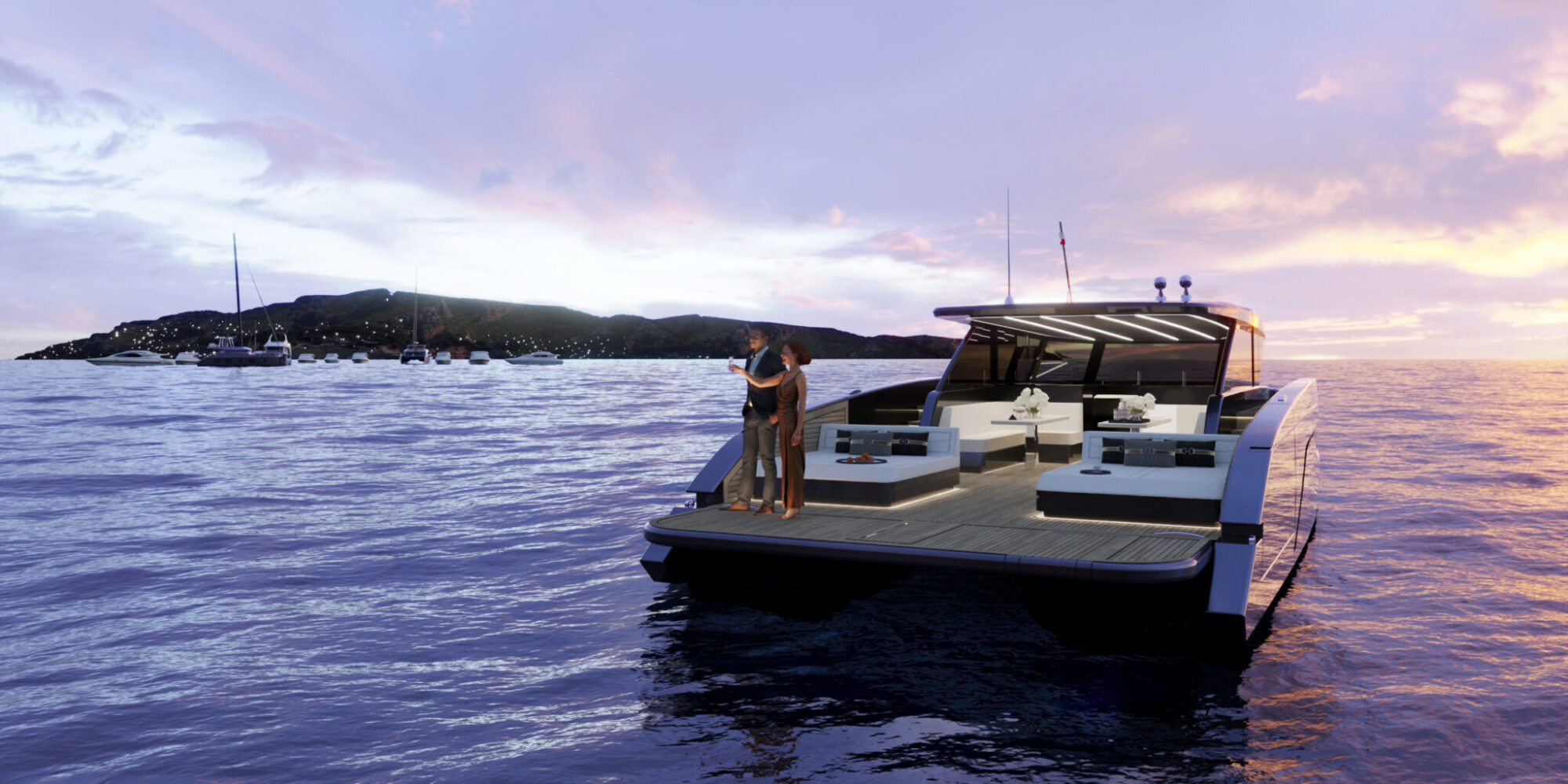 Flibs 2022: Sunreef Yachts revealed a new model 55 Open Sunreef Power ...