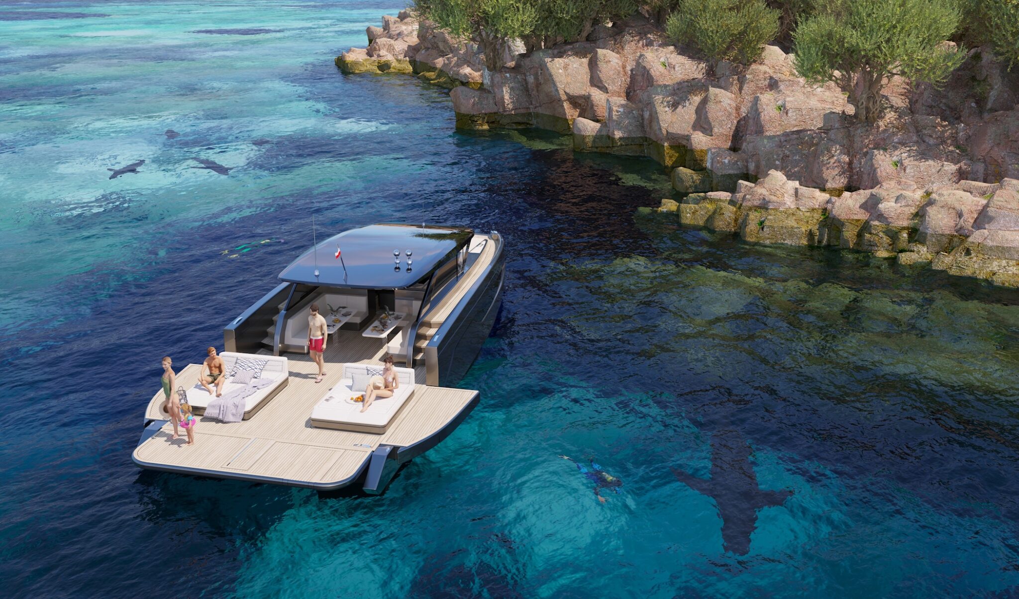 Flibs 2022: Sunreef Yachts revealed a new model 55 Open Sunreef Power ...