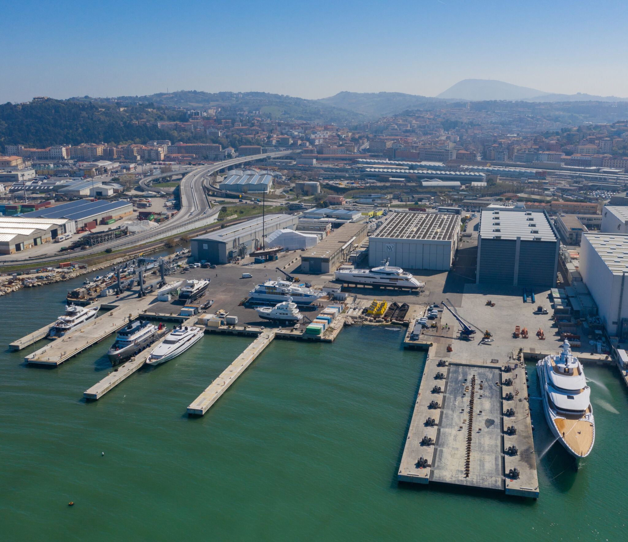 Italian Shipyard Palumbo Superyachts and construction of new shed ...