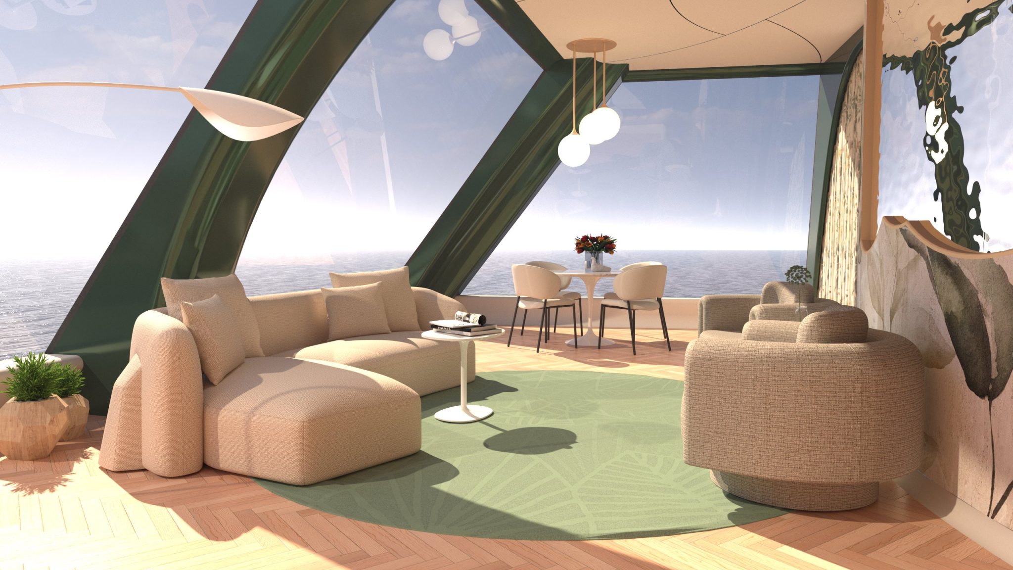 Three yacht concepts inspired by journey: cruise ship technical legacy ...